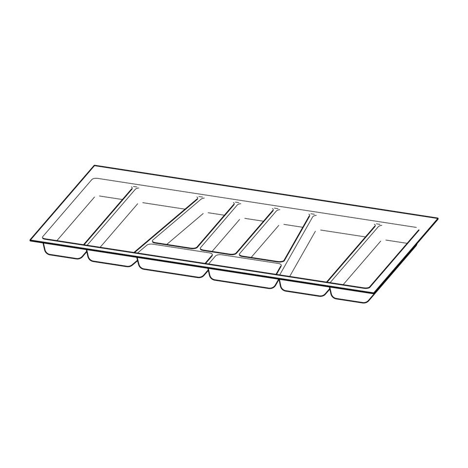 OrgaTray 740, NL 450 x 900 mm, anthrazit | KOCH Freiburg GmbH
