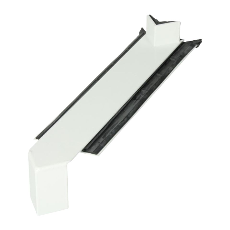 Gleit-Stoßverbinder G2 RAL 9016 Außeneck 400 mm 90 Grad | KOCH Freiburg ...