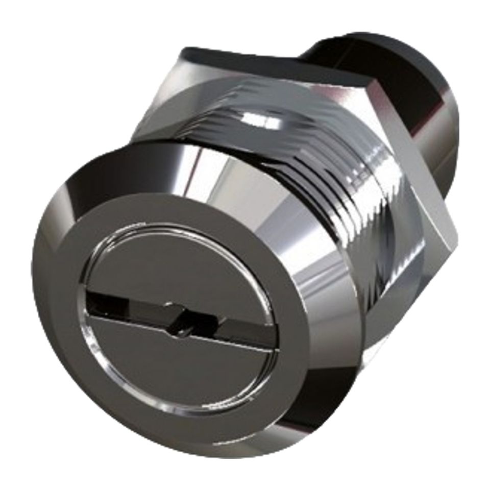 Drehriegel Kompressionsverschluss-35 mm GD-ZN verchromt, ohne Hebel ...