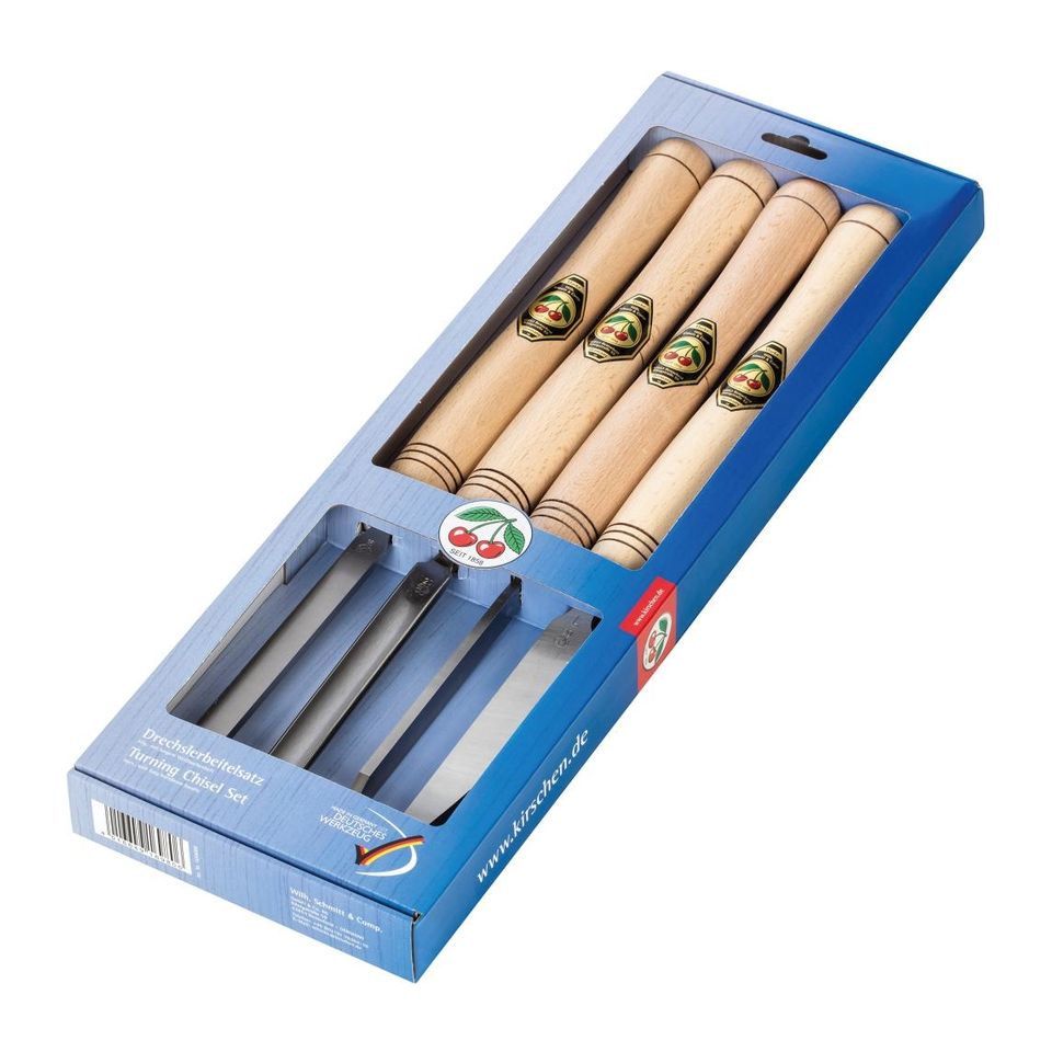 Drechslerbeitelsatz 4tlg. Nr. 1694 Kirsche | KOCH Freiburg GmbH