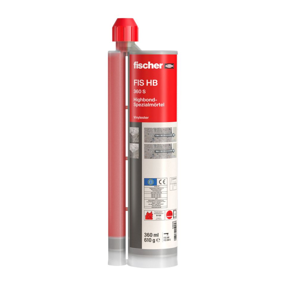 fischer Highbond-Spezialmörtel FIS HB 345 S | KOCH Freiburg GmbH
