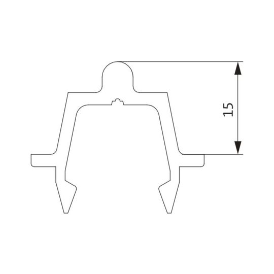 Thermostep Laufschiene 15/P 1635 | KOCH Freiburg GmbH