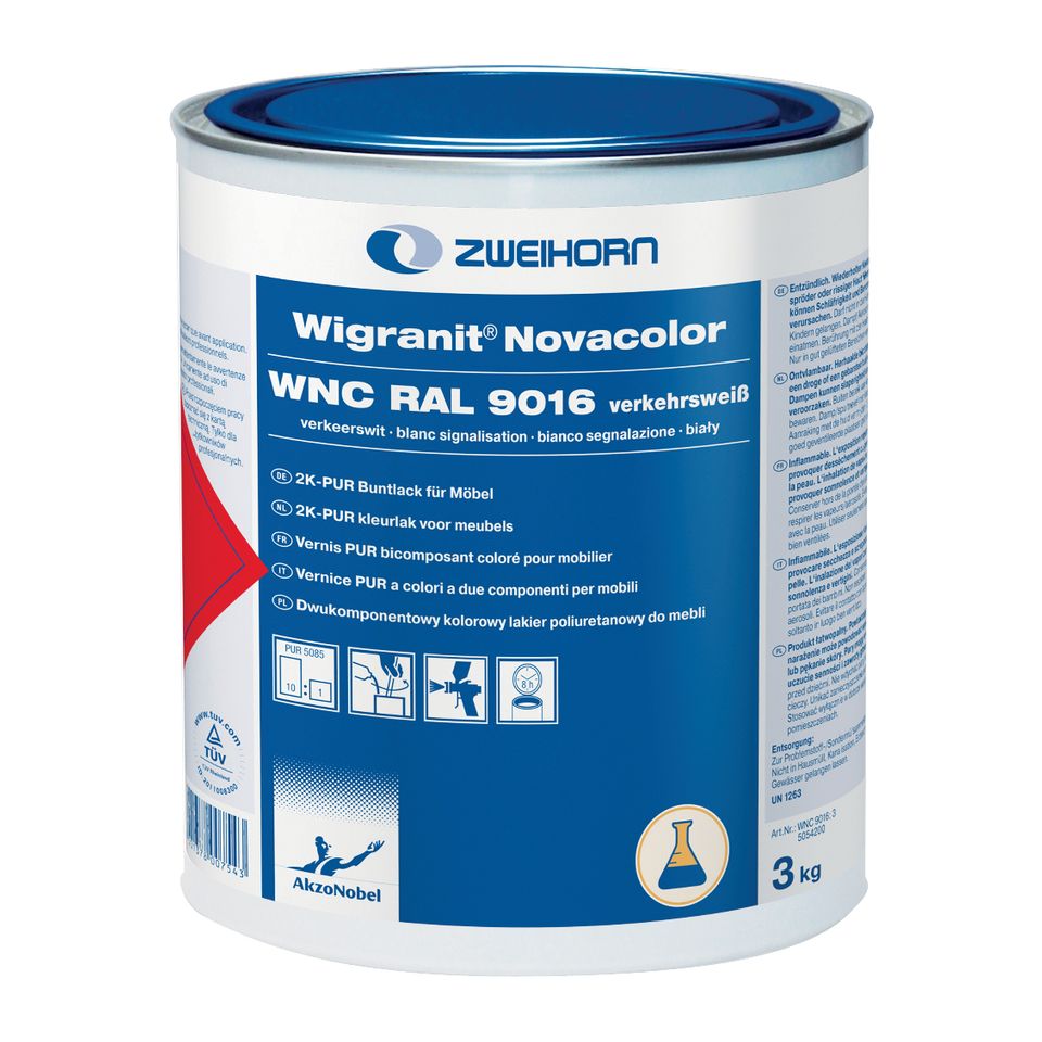 Wigranit-Novacolor 3,0 kg WNC / R9016 | KOCH Freiburg GmbH